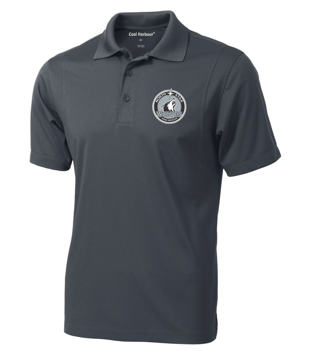 NORTH STAR WOLVES GOLF SHIRT – Accurate Creations